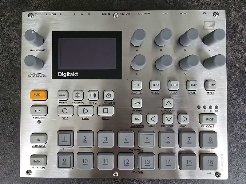 Elektron Digitakt e25 - NEW, LOW SERIAL NO. | Reverb