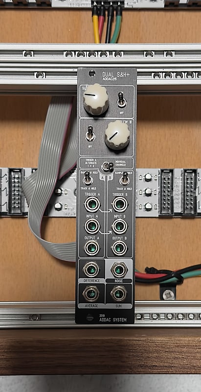 ADDAC System ADDAC215 Dual S&H+ 2023 Black Aluminum Sample & | Reverb