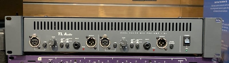 TL Audio Dual Tube Pre / DI Microphone Preamplifier (San | Reverb