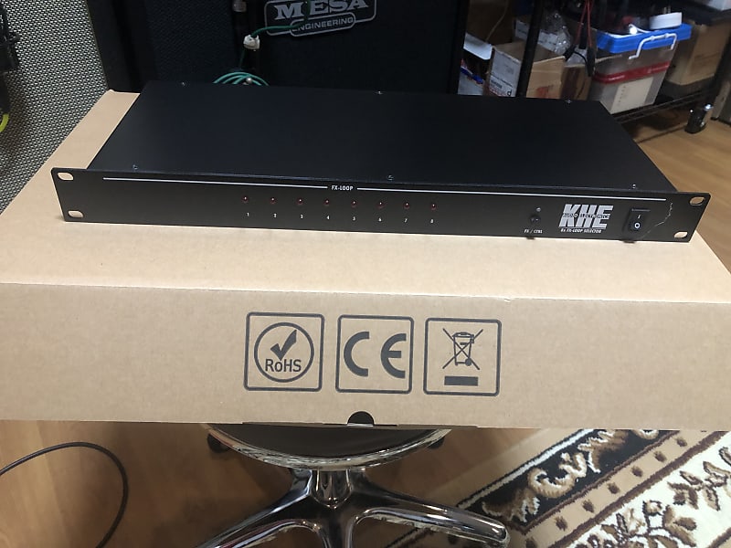 KHE Audio AFX 8 effects FX loop switcher voodoo lab ampete | Reverb