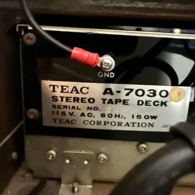 Teac A7030 1/4" Reel to Reel Tape Machine With Original | Reverb