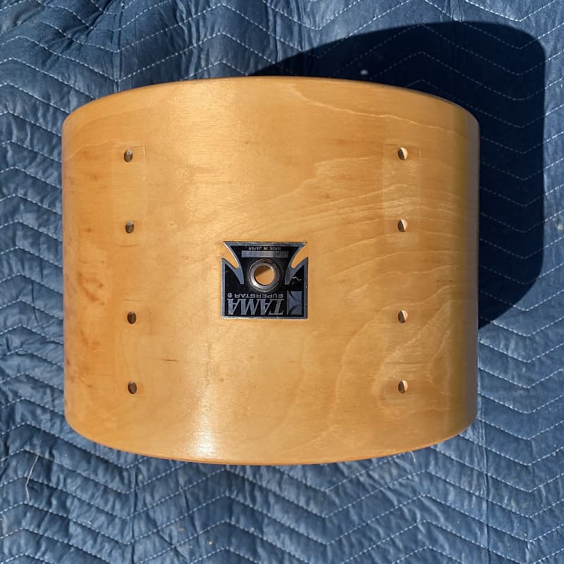 Tama Superstar 1980’s Natural 12x8 Tom shell | Reverb UK