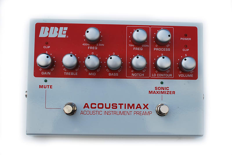 BBE Acoustimax Sonic Maximizer Acoustic Instrument Preamp | Reverb