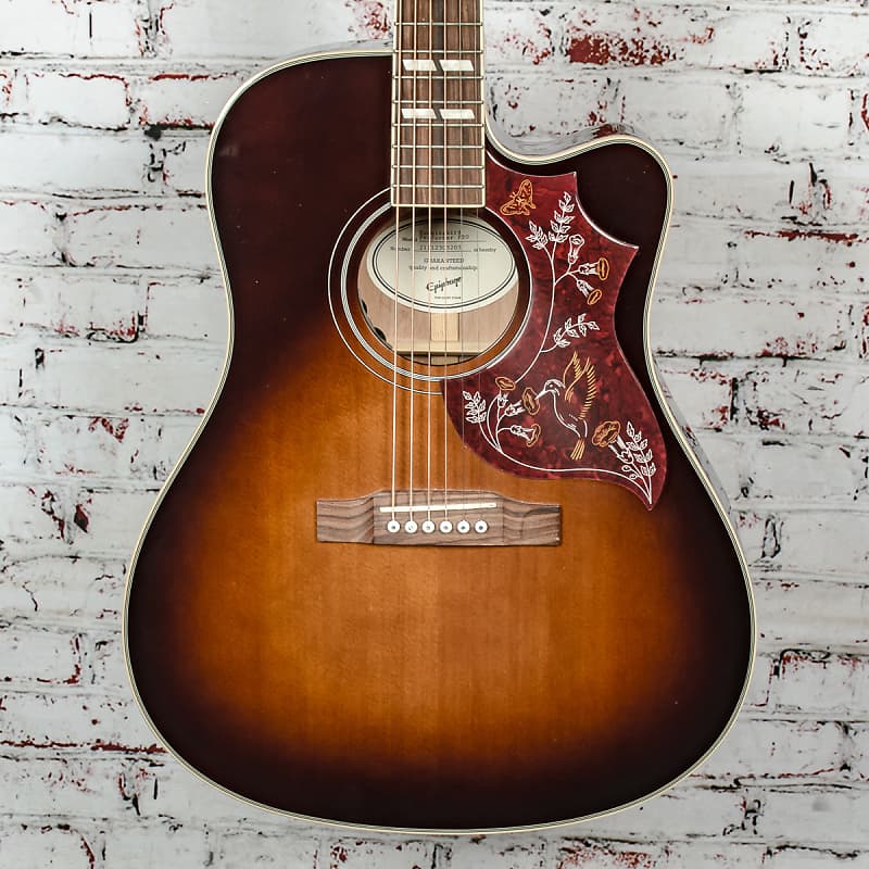 Epiphone - Hummingbird Performer Pro - Dread. Single Cut | Reverb