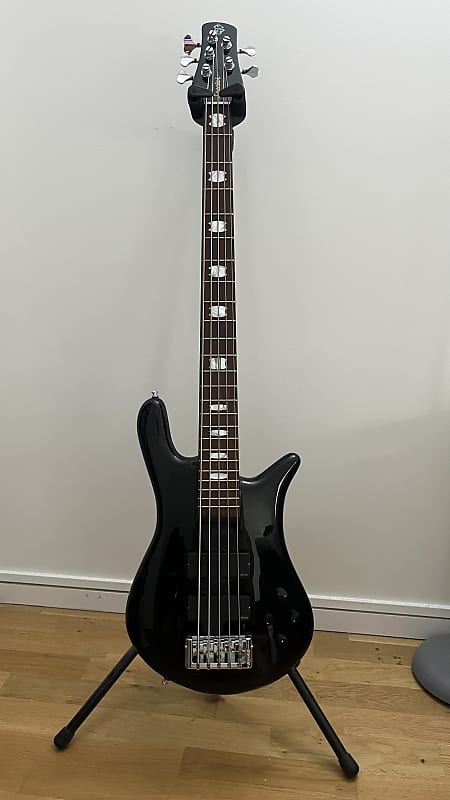 Spector Euro 5 LX - Solid Black Gloss | Reverb