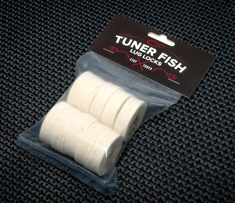 Tuner Fish Cymbal Felts, White | Reverb