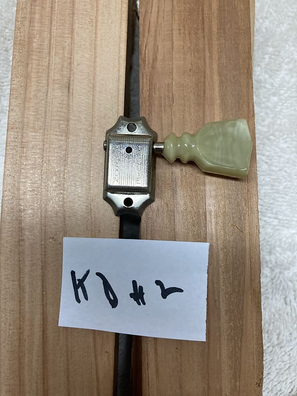 Vintage Gibson Kluson Deluxe double row double ring tuner | Reverb