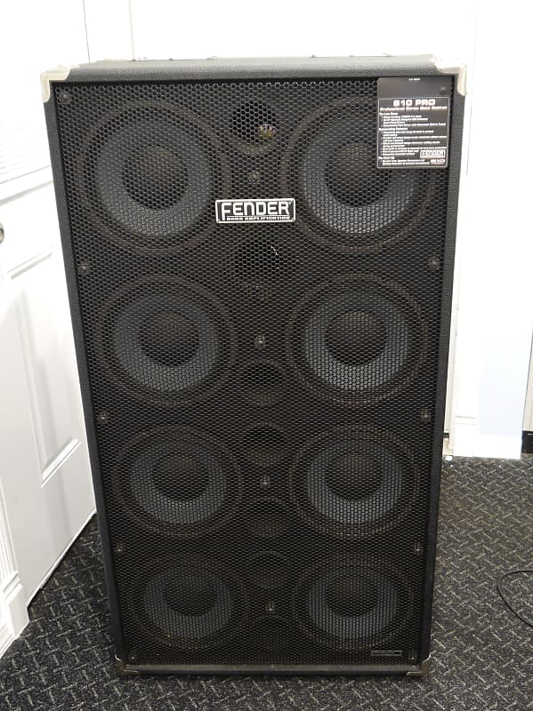Fender 810 Pro 8x10 Bass Cabinet | Reverb