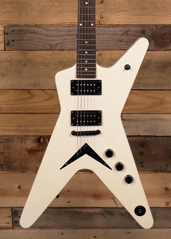 Dean ML-X Electric Guitar Pearl White "Good Condition" | Reverb