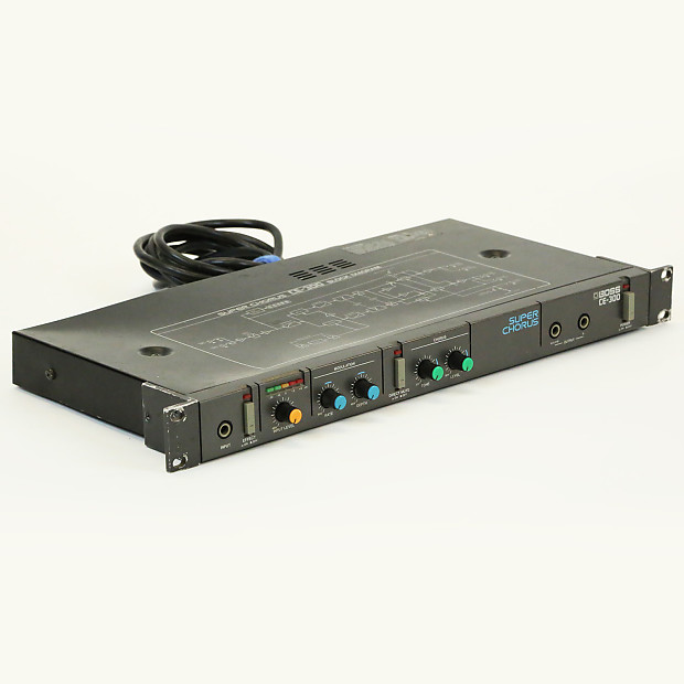 1980s Boss CE-300 Super Chorus Vintage Rack Mount Multi | Reverb