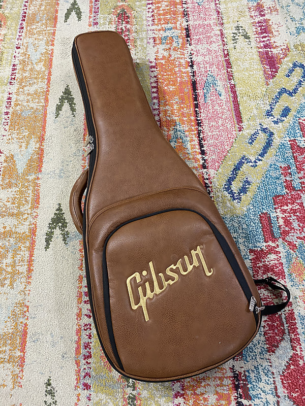 Gibson Premium LP/SG Soft Electric Guitar Case Brown | Reverb