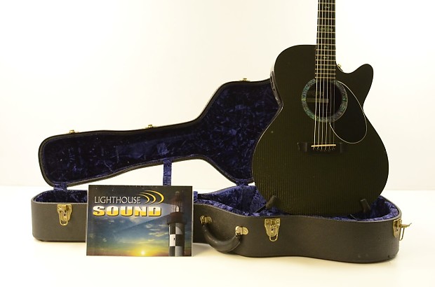 RainSong A-WS1000 Graphite Acoustic-Electric Guitar - Black | Reverb