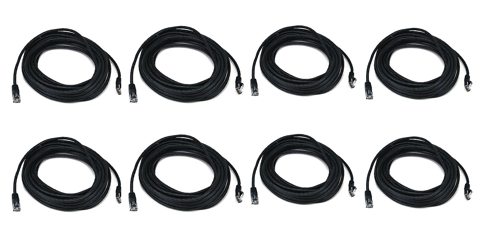 Elite Core Audio EC-CAT5E-RR-25-8PAK RJ45 to RJ45 | Reverb Canada