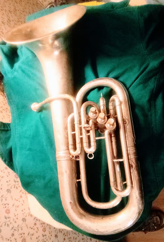 KING BARITONE By H.N. WHITE-Bell Front,1938w/Bach Mt.Vermon | Reverb