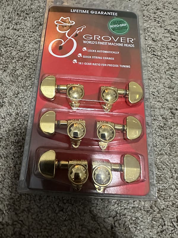Grover Gibson Locking Tuners Gold | Reverb
