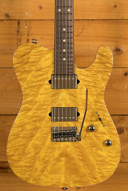 Suhr Custom Modern T Handpicked | Trans Lemon Yellow | Reverb