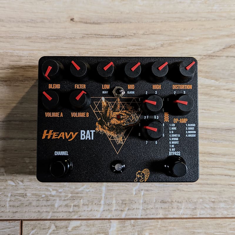 Drunk Beaver Heavy Bat (custom Rat with Blend and HM-2 EQ) | Reverb