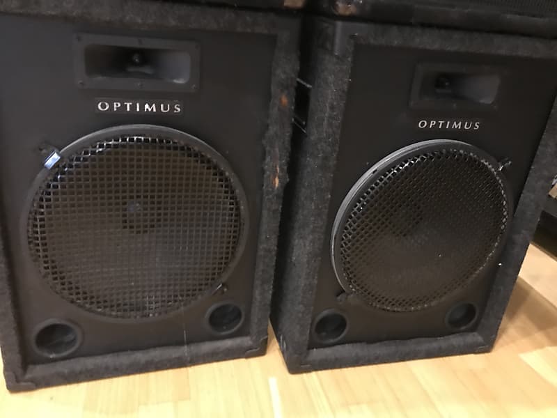 Optimus Pa speakers | Reverb