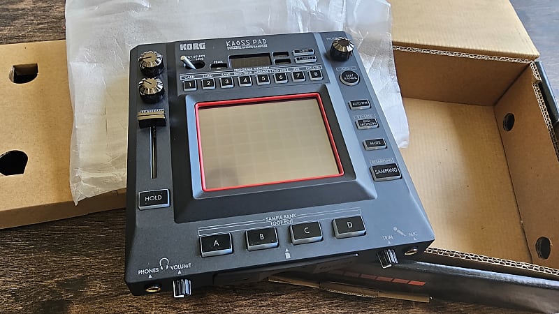 Korg KP3 Kaoss Pad 3 Dynamic Effect / Sampler 2000s - Black | Reverb