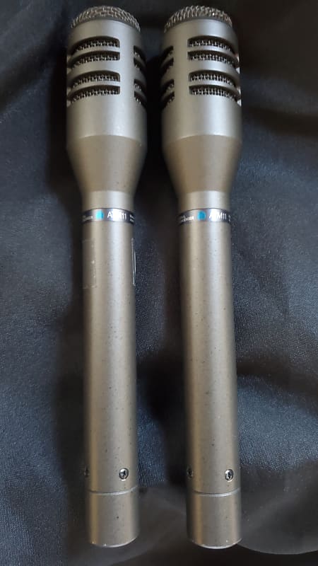 Pair of Audio technica ATM 11 Battery Powered Small Diaphragm | Reverb