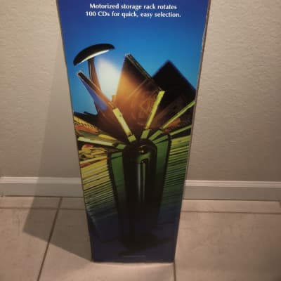 Sharper Image Power Tower 100 Lighted CD Carousal | Reverb