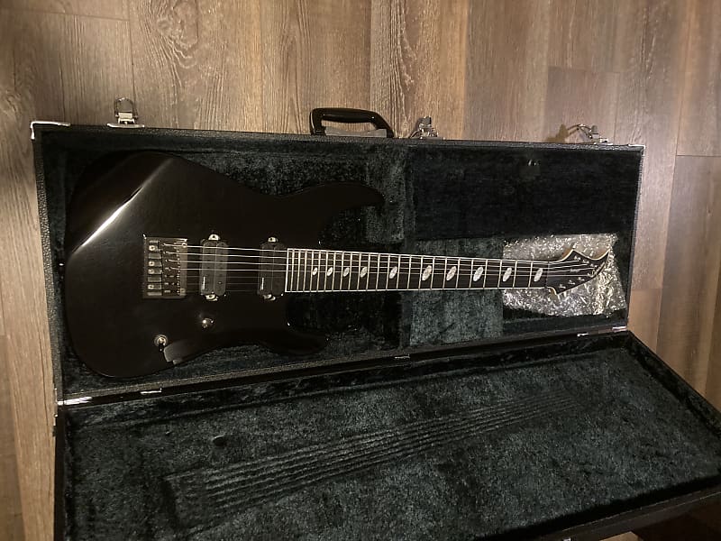 Caparison Dellinger 7 M3 - Black Lundgren pickups | Reverb