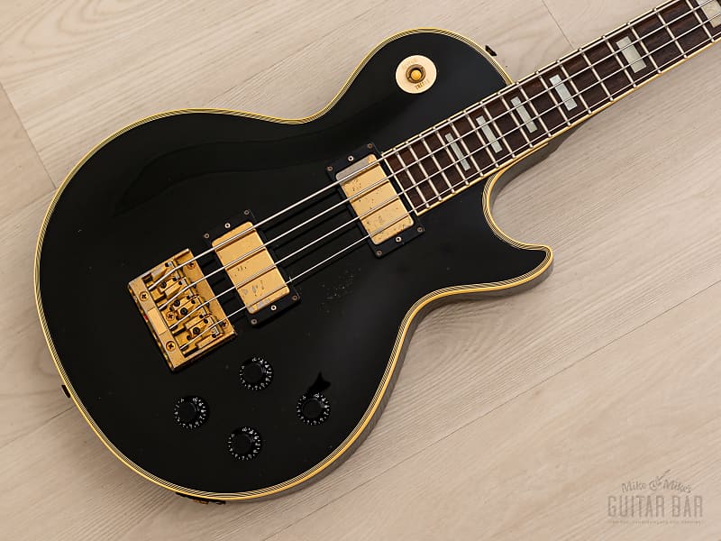 1992 Greco EGB-100 Custom Black Beauty Vintage Short Scale | Reverb UK