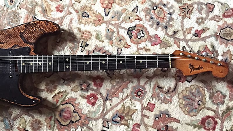 1964 Fender stratocaster pre cbs neck | Reverb