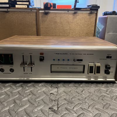 Realistic TR-800 Vintage 8-Track Player Professionally | Reverb