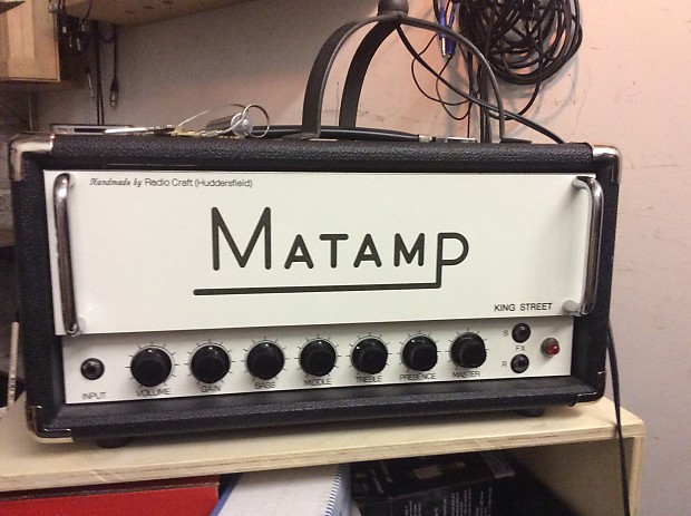 Matamp King Street Black/Grey/White | Reverb