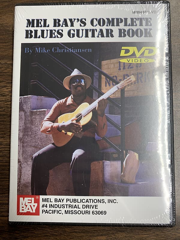 Mel Bay Complete Blues Guitar Book CD/ DVD NEW MB94682DVD | Reverb