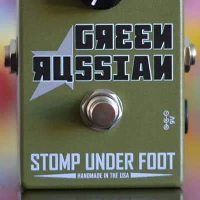 Stomp Under Foot - Vintage Green Russian - Free Shipping! | Reverb
