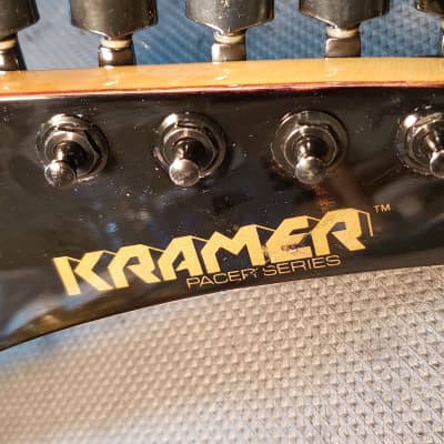 Kramer Pacer Deluxe Vintage 1984 - Black | Reverb