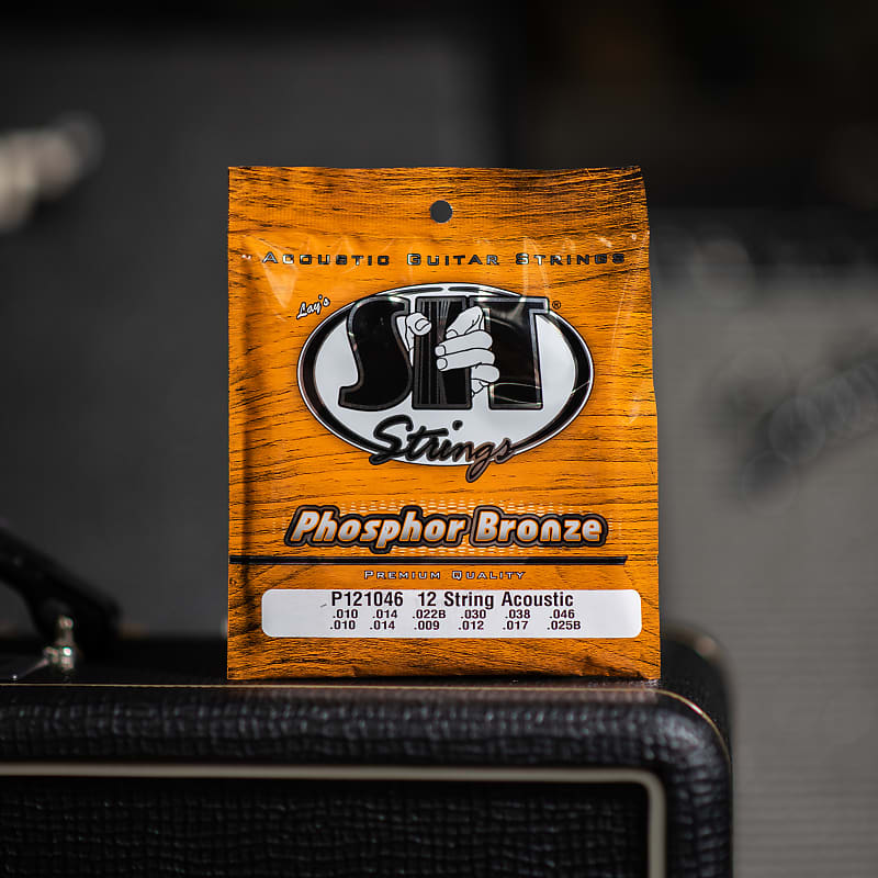 SIT P121046 12-String Acoustic Phospor Bronze Strings | Reverb