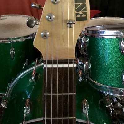 1980s MIJ ESP 400 Series Strat Copy- Fiesta Red | Reverb