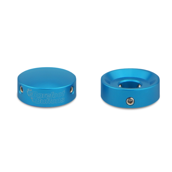 Barefoot Buttons V2 Light Blue Pedal Button Topper for tap | Reverb UK