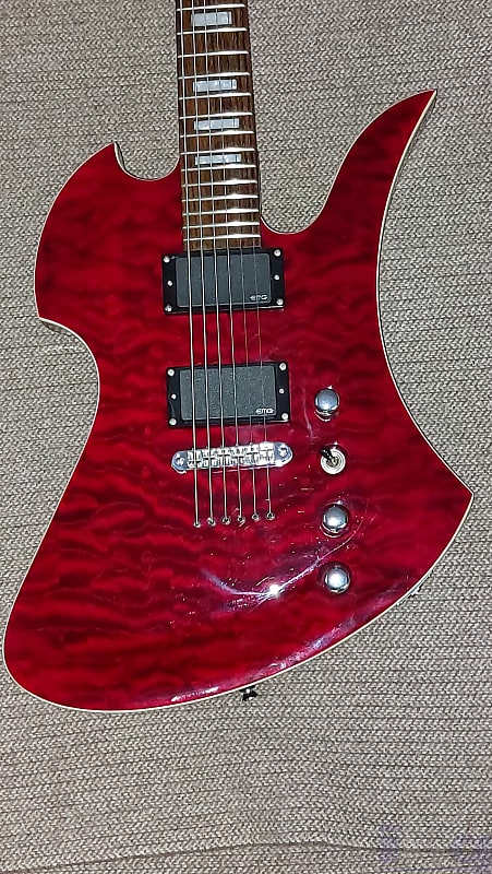 B.C. Rich Mockingbird 2000er - Dragonblood Red - EMG - Top | Reverb