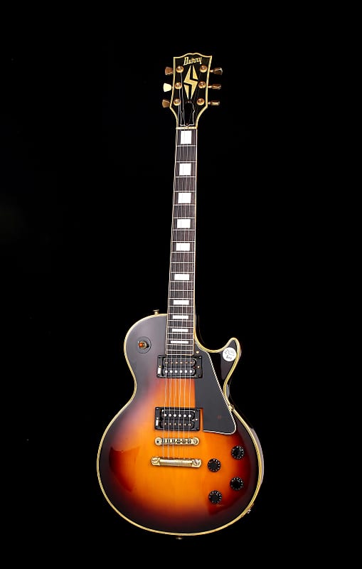 Burny RLC-60 Les Paul Custom MIJ Tobacco Sunburst | Reverb Australia