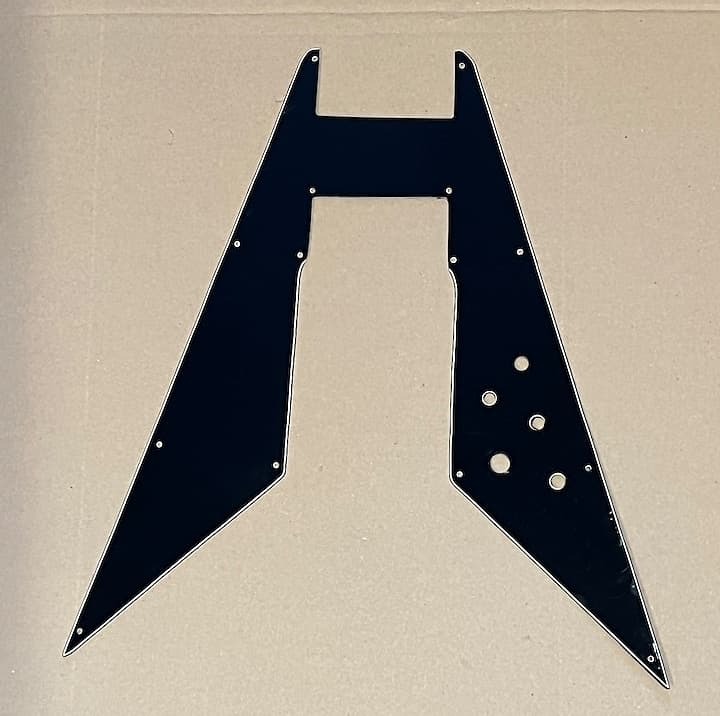 Custom Double Pick Guard for Gibson Flying V | Reverb
