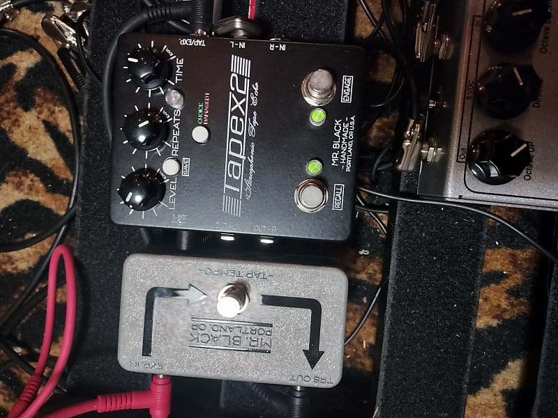 Mr. Black Tapex 2 with rare tap tempo/expression pedal | Reverb