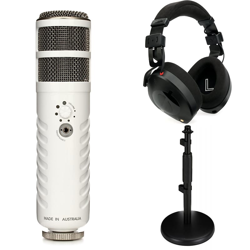 Rode Podcaster USB Broadcast Microphone Podcast Bundle | Reverb