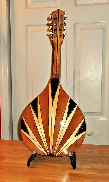 "Vintage" Perl-Gold German Mandolin natural "Newly Restored" | Reverb