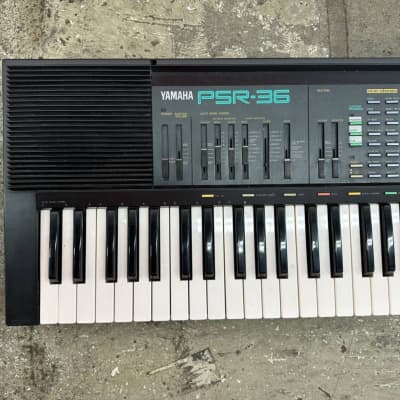 Yamaha PSR-36 80s - Black | Reverb