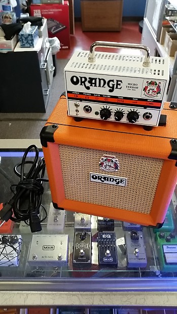 Orange Micro Terror Includes Head , Cab, and Cables | Reverb