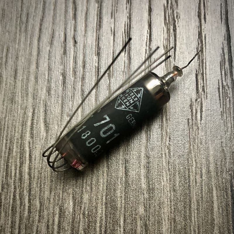 TELEFUNKEN AC701 tube for vintage NEUMANN SCHOEPS SONY | Reverb