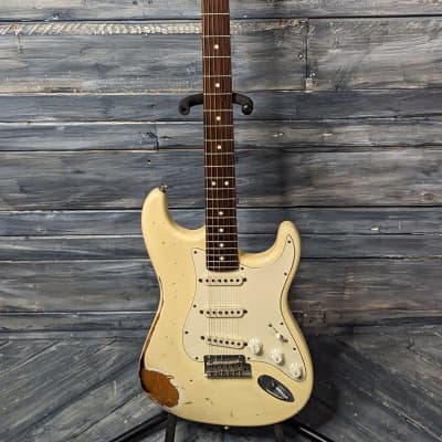 Used Fender Stratocaster Electric Guitar with Gig Bag | Reverb