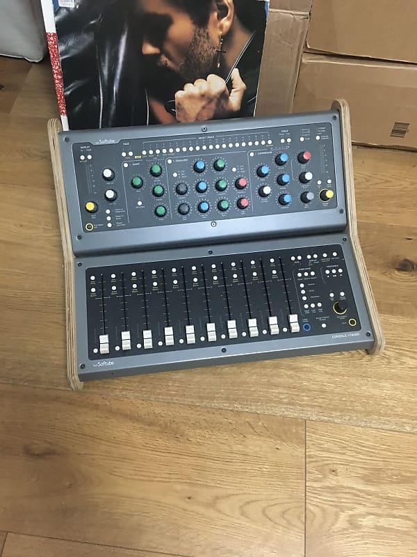 Softube Console 1 Mk2 + Console 1 Fader Mk2 with wood | Reverb UK