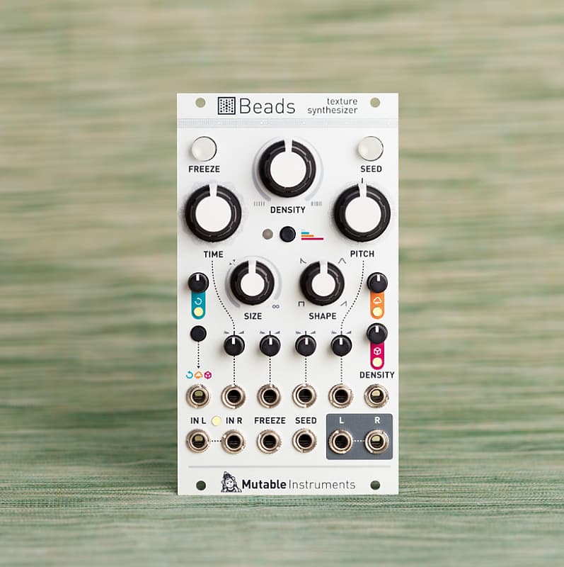 Mutable Instruments Beads Texture Synthesizer module | Reverb