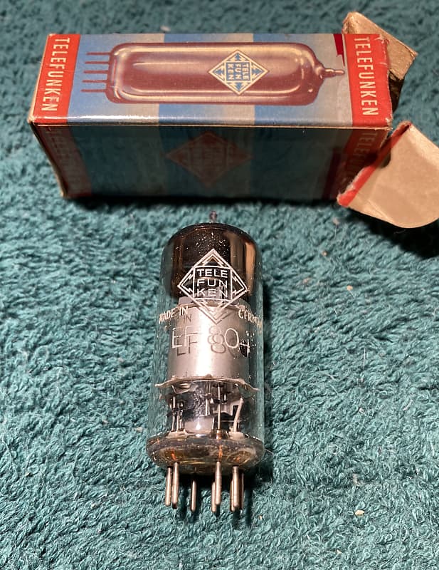 EF804 Telefunken Germany Preamp Tube | Reverb