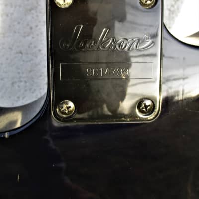 Jackson Performer Guitar, 1996, Japan, Blue See-Thru Flame | Reverb